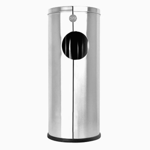 OPR Stainless Steel Ash Can Dustbin for Home and Office (10x24 - 20 ...