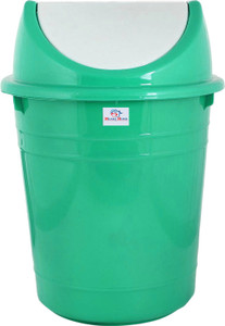 Heart Home Plastic Dustbin For Kitchen, Bathroom, Office Use 10 Liter ...