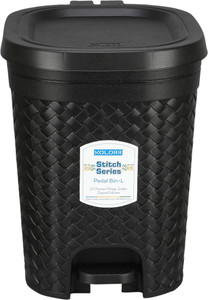 KOLORR Stitch 15L Pedal Dustbin / Waste Bin with Lid and Inner Bucket ...