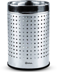 Mofna Square Perforated Open Dustbin, (7x10 Inch) 5 Liter Trash can ...