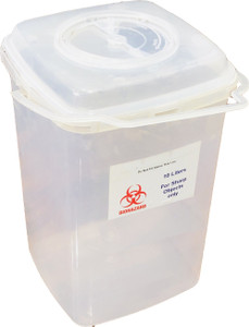 RATISON Bio medical sharp container puncture proof 10 ltr white(CE ISO ...