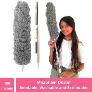 Koparo Multi-Purpose Micro-Fiber Duster | 100 inches Expandable Pole ...