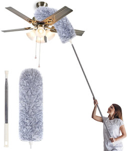 Uratech Microfiber Duster for Cleaning with Extension Pole or Mob Wet ...