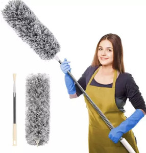 FLEXCY Cleaning Duster extendable Long Rod Wet and Dry Duster Wet and ...