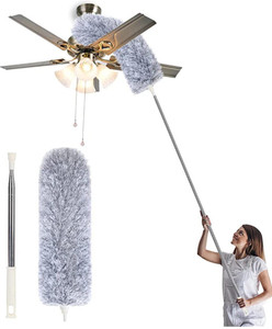crockdile Flexible Duster for Fan Cleaning Mop with Long Rod | Spider ...