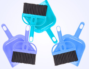 MS Diamond Mini Dustpan and Brush Set for Home Cleaning|Keyboard ...