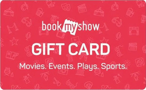 bookmyshow Digital Gift Card Price in India - Buy bookmyshow Digital ...