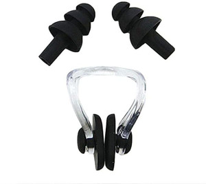Aru Craft Silicone Swimming Nose Clip with Ear Plugs Other Watersports ...