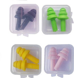 Silicon Mat High Fidelity Ear Plugs Silicone Noise Reduction Protection ...