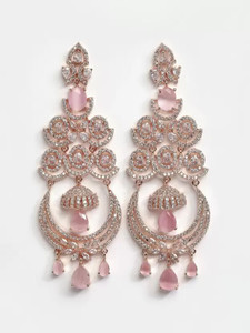 Flipkart.com - Buy Manuvi Jewels 153_BellMoon Cubic Zirconia Alloy ...