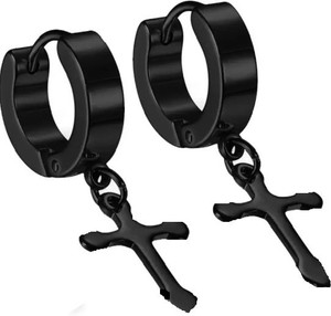 Flipkart.com - Buy BRAVO AND CO 2 pcs T cross jesus shape earring ...