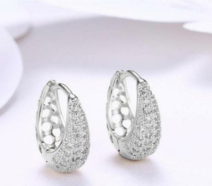 Flipkart.com - Buy vjhhj 0133 Cubic Zirconia Brass Hoop Earring Online ...
