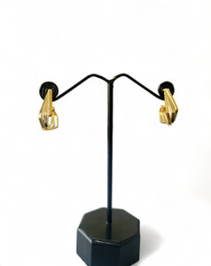 Flipkart.com - Buy JGS LUXO DESIGN Gold Geometric Design Hoop Earring ...