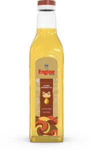 Engine Filtered Peanut(Groundnut) Oil - 0.5 Liter Bottle Groundnut Oil ...