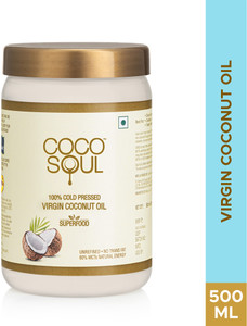 Coco Soul Cold Pressed Unrefined Daily Cooking Multipurpose Usage ...