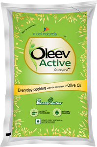 OLEEV ACTIVE Edible Vegetable Oil Pouch Price in India - Buy OLEEV ...