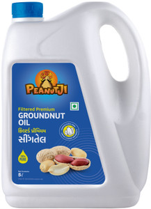 Peanutji Natural Cooking Oil, Chemical Free, Premium Filtered Groundnut ...