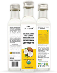 OLD GOA Organic Cold Pressed Natural Virgin Coconut Oil | FDA Certified ...