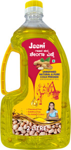 Jeeni GROUNDNUT BOTTLE 2 LITER Groundnut Oil Can Price in India - Buy ...