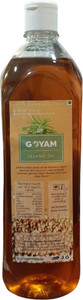 goyam organic Pure Sesame Oil Plastic Bottle Price in India - Buy goyam ...