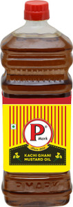 P Mark Mustard Oil P Mark Kachi Ghani Mustard Oil Mustard Oil Plastic ...