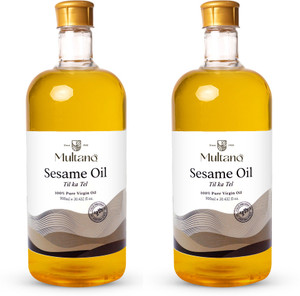 Multano Pro Cold Pressed Sesame Oil Til Ka Tel Virgin Edible Oil 1000ml ...