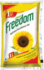 Freedom Refined Sunflower Oil Pouch Price in India - Buy Freedom ...