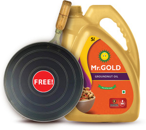 Mr.Gold Free Iron Dosa Tawa worth Rs.250 with Groundnut Oil Can Price ...