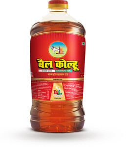 Bail Kolhu Cold Pressed Kachi Ghani Mustard Oil PET Bottle Price in ...