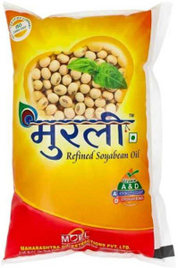 MURLI Soyabean Oil Soyabean Oil Pouch Price in India - Buy MURLI ...