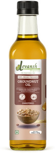 Devansh Organics Wood-pressed groundnut oil Pure,Natural,virgin, kacchi ...