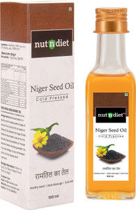 nutndiet Cold Pressed Niger Seed Oil, Heart Healthy Edible Ramtil ka ...
