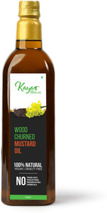 Kaya Naturals Wood Churned Mustard Oil | Natural and Unrefined Mustard ...