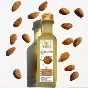 CHOKHA GHANI 100%Pure wood/Cold Pressed Badam Rogan Almond Hair Oil ...