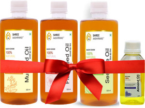 SHREE AASHIRWAD Cold Pressed Kachi Ghani Pure And Natural Organic Oils ...
