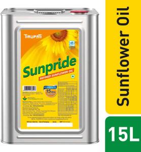 TIRUPATI Sunpride Refined Sunflower Oil Tin Price in India - Buy ...