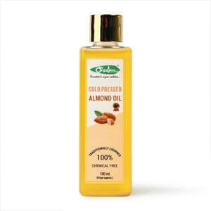 orgatma 100% Pure Cold Pressed Edible Almond Oil Badam Tel 100 ML ...