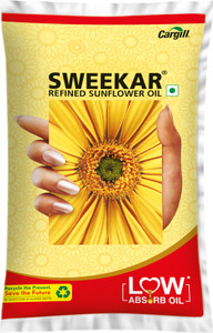 Sweekar Refined Sunflower Oil Pouch Price in India - Buy Sweekar ...