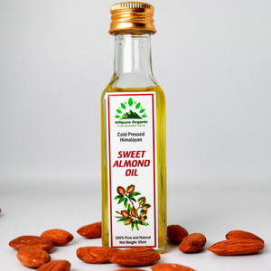Hillpure Organic Sweet Almond Oil - Cold Pressed Edible Badam Tel - 65 ...