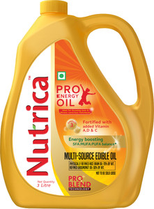 Nutrica Pro-Energy Oil 3 Litre | Fortified with Vitamins A, D & C ...