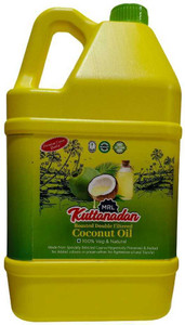 mrl KUTTANADAN ROASTED DOUBLE FILTERED COCONUT OIL 5 LITTER Coconut Oil ...