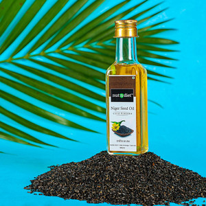 nutndiet Cold Pressed Niger Seed Oil, Heart Healthy Edible Ramtil ka ...