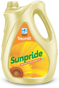 TIRUPATI Sunpride Refined Sunflower Oil Can Price in India - Buy ...
