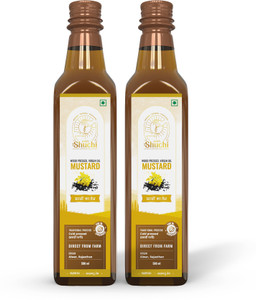 Janki's Shuchi Cold Pressed Mustard Oil - 500ml (2 Pack) Wood Pressed ...