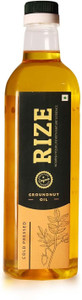 Rize Organic Groundnut Oil | Finest Peanut Cold Pressed Oil For Cooking ...