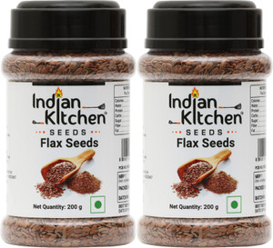 Indian kitchen Flax Seed 200g (Pack of 2) Brown Flax Seeds Price in ...
