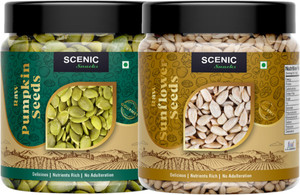 SCENIC Snacks Raw Edible Seeds Combo Pack|Seeds for Eating|Super Seeds ...