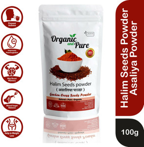 Organic and Pure Halim Seeds Powder Garden Seeds Powder Aliv Seeds for ...