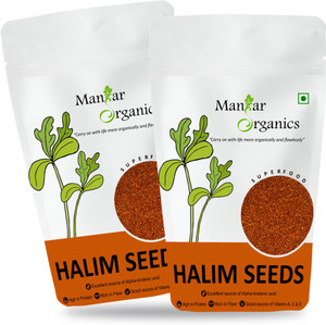ManHar Organics Halim Seeds (Aliv/Garden Cress Seeds) for Eating and Weight Management, Immunity ...