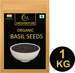 medhinipure Basil seeds/Bapchi/Tukmariaseeds/Sabja Basil Seeds Price in ...